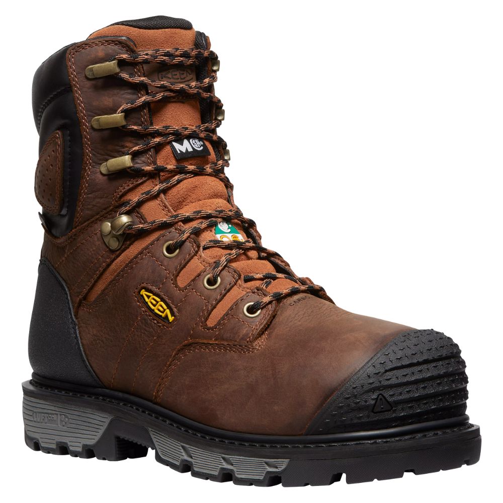 Keen Camden Men's 8" Waterproof Internal MET Guard Composite Toe Work ...
