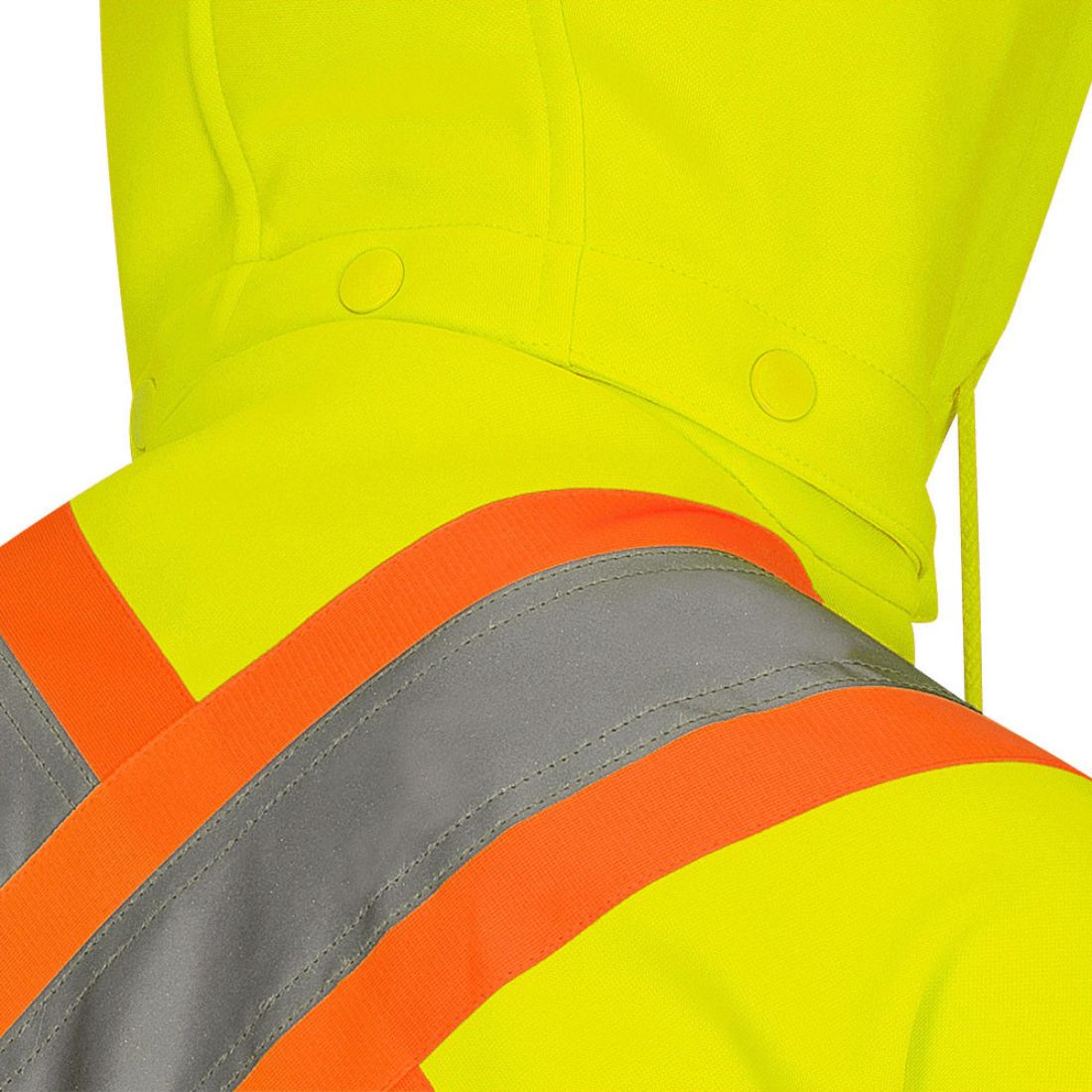 Pioneer Women's High Visibility Fleece Safety Hoodie 6925W - Yellow