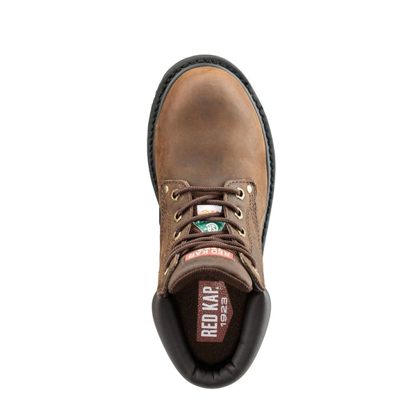 Red Kap Unisex 6" Steel Toe Work Safety CSA Boot CF23101ABR - Brown ...