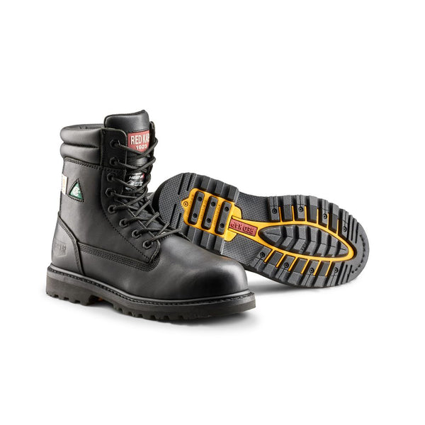 Red Kap Unisex 8" Steel Toe Insulated Work Safety CSA Boot CF23100AIBK ...