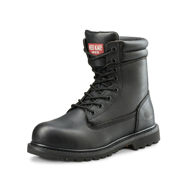 Red Kap Unisex 8" Steel Toe Work Safety CSA Boot CF23100ABK - Black ...