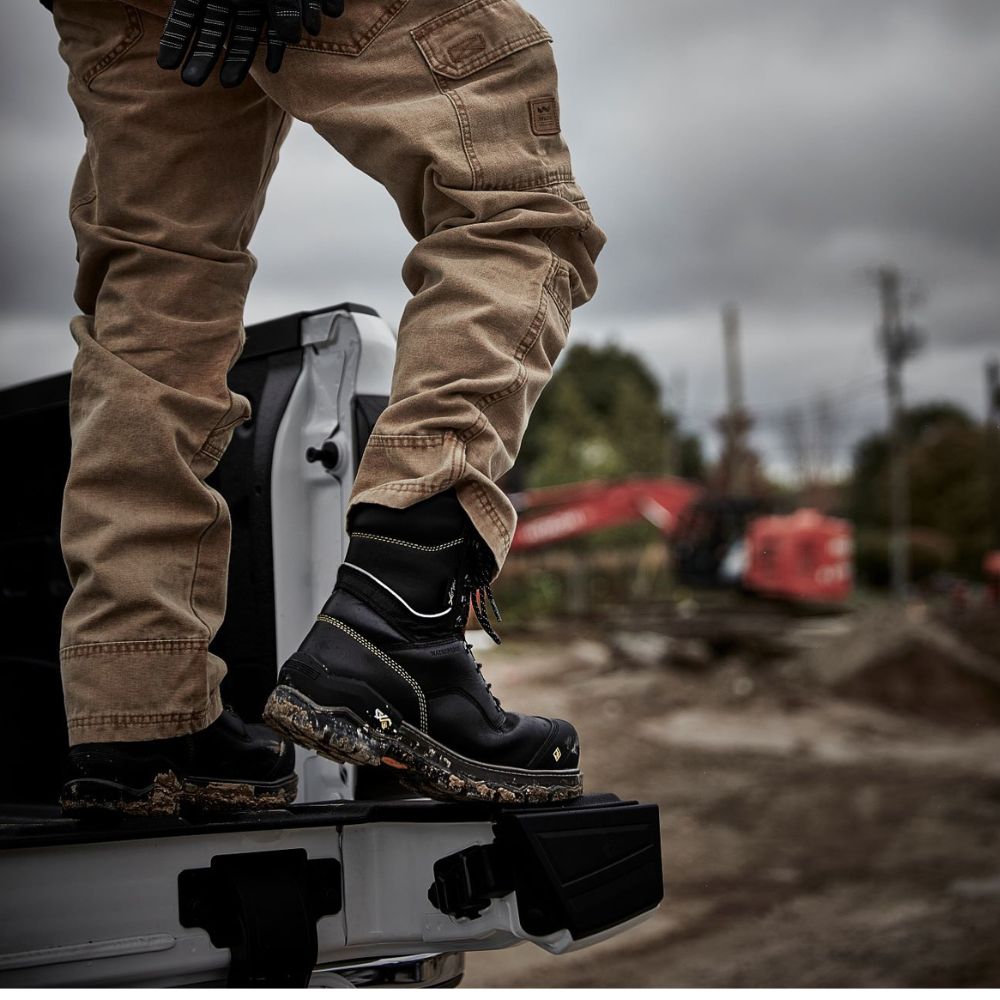 Terra Gantry Men's 8" Composite Toe Work Safety CSA Boot with Internal ...