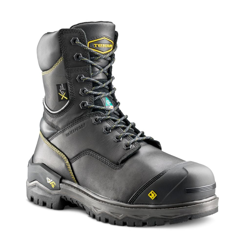 Terra Gantry Men's 8" Composite Toe Work Safety CSA Boot with Internal ...