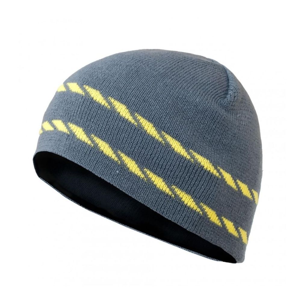 Terra Reversible Beanie - Black/Grey | Work Authority