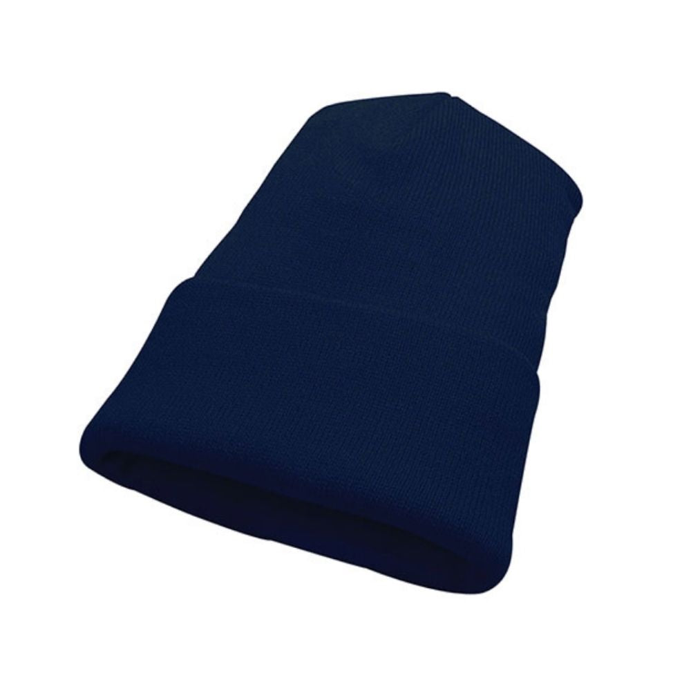 Acrylic Knit Winter Toque AC1010 - Navy | Work Authority