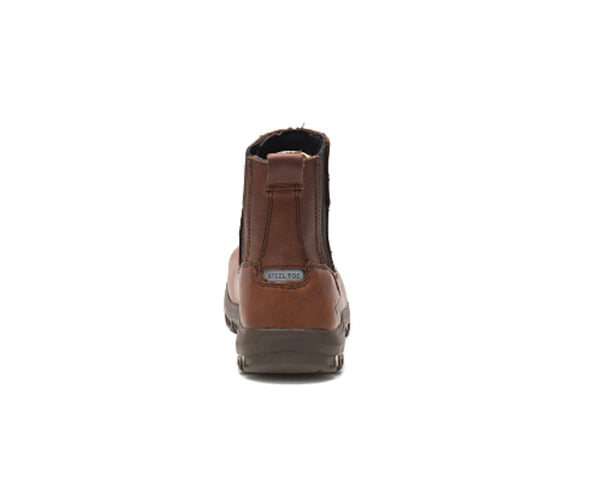 CAT Abbey Women's 6" Slip-on Steel Toe Boot 310912 - Nubuck | Work ...