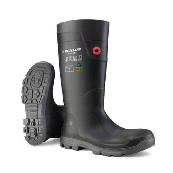 Dunlop Purofort FieldPro Unisex Steel Toe Rubber Work Boot DLJEJK01-88 ...