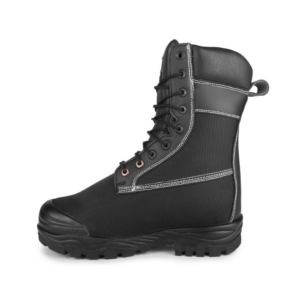 STC Larch Men's 9" Ballistic Nylon Composite Toe Mining Boots With MET ...