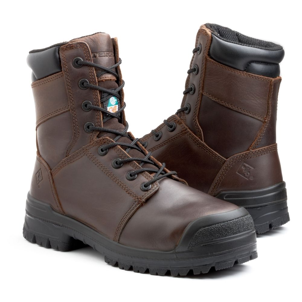 Terra Contractor Men's 8" Composite Toe Safety Work Boot TR0A4NQZBRN ...